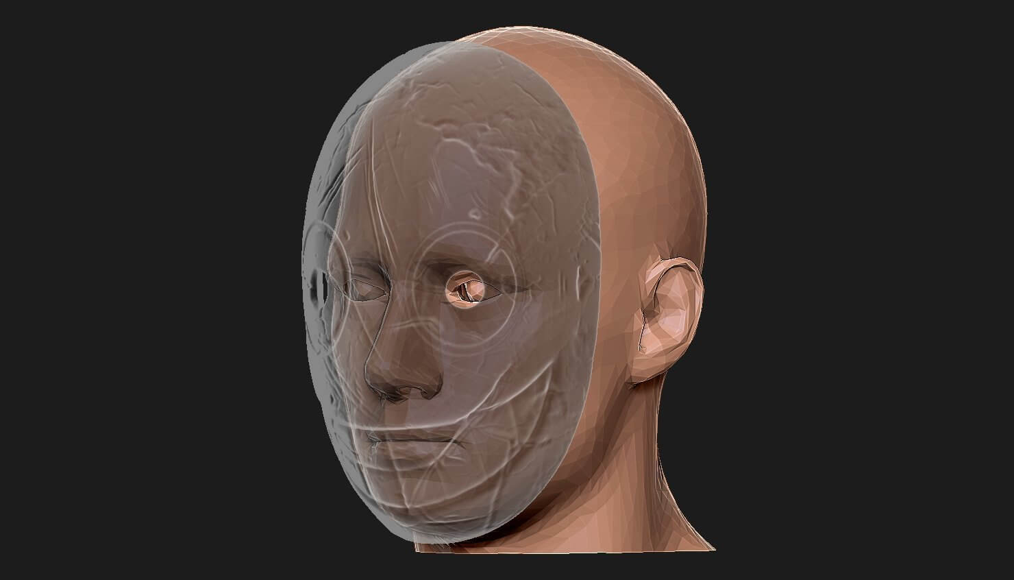 The Legion Frank Mask - Dead By Daylight 3D Model by blackstar90