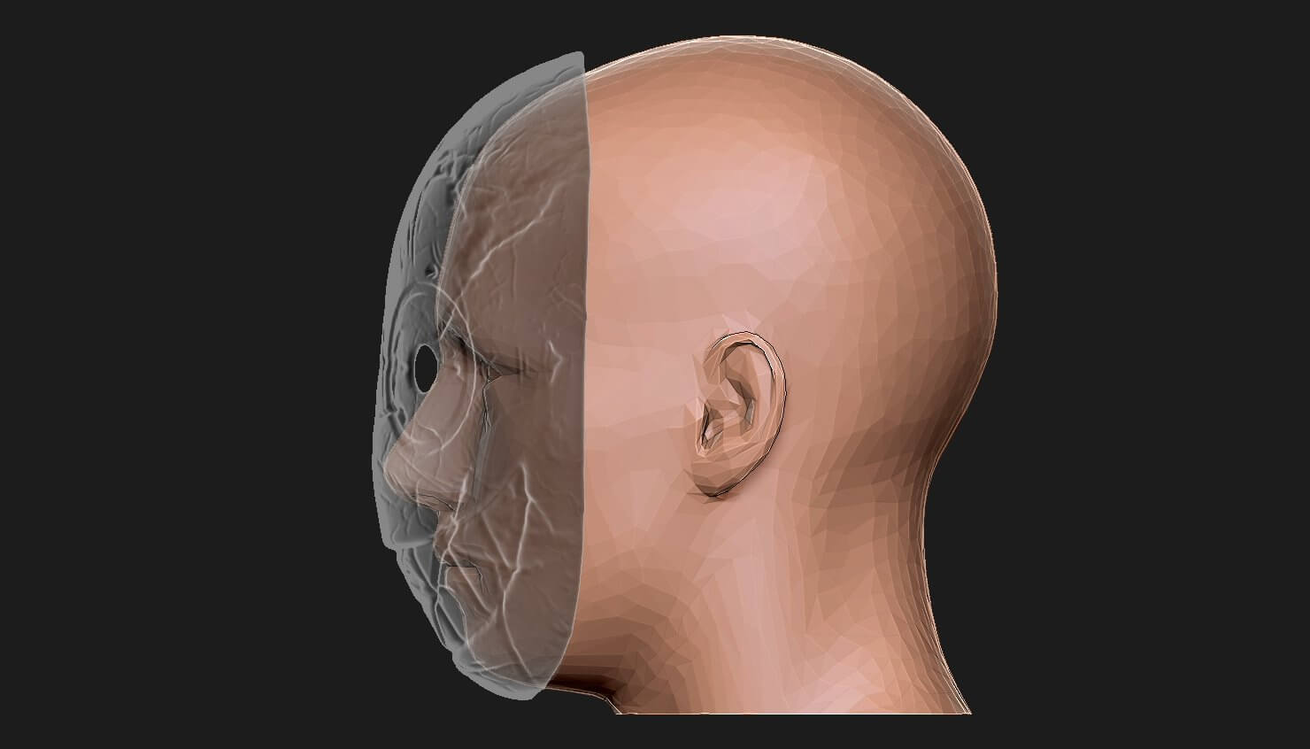 The Legion Frank Mask - Dead By Daylight 3D Model by blackstar90