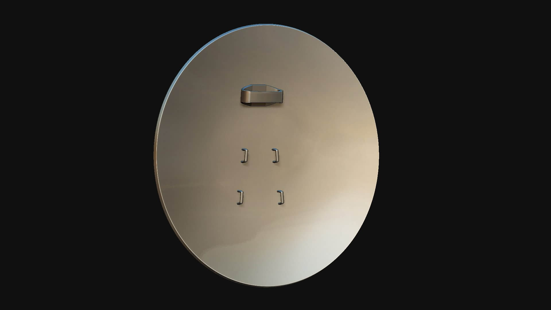 The Shield Hydra Captain America - Hail Hydra 3D Model by blackstar90