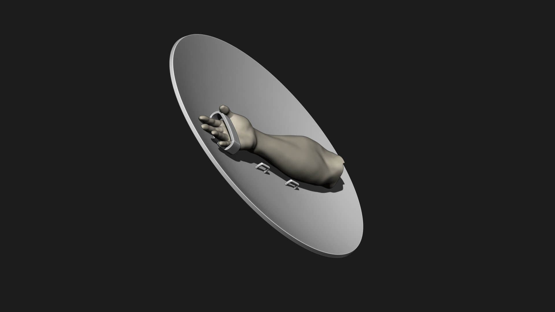 The Shield Hydra Captain America - Hail Hydra 3D Model by blackstar90