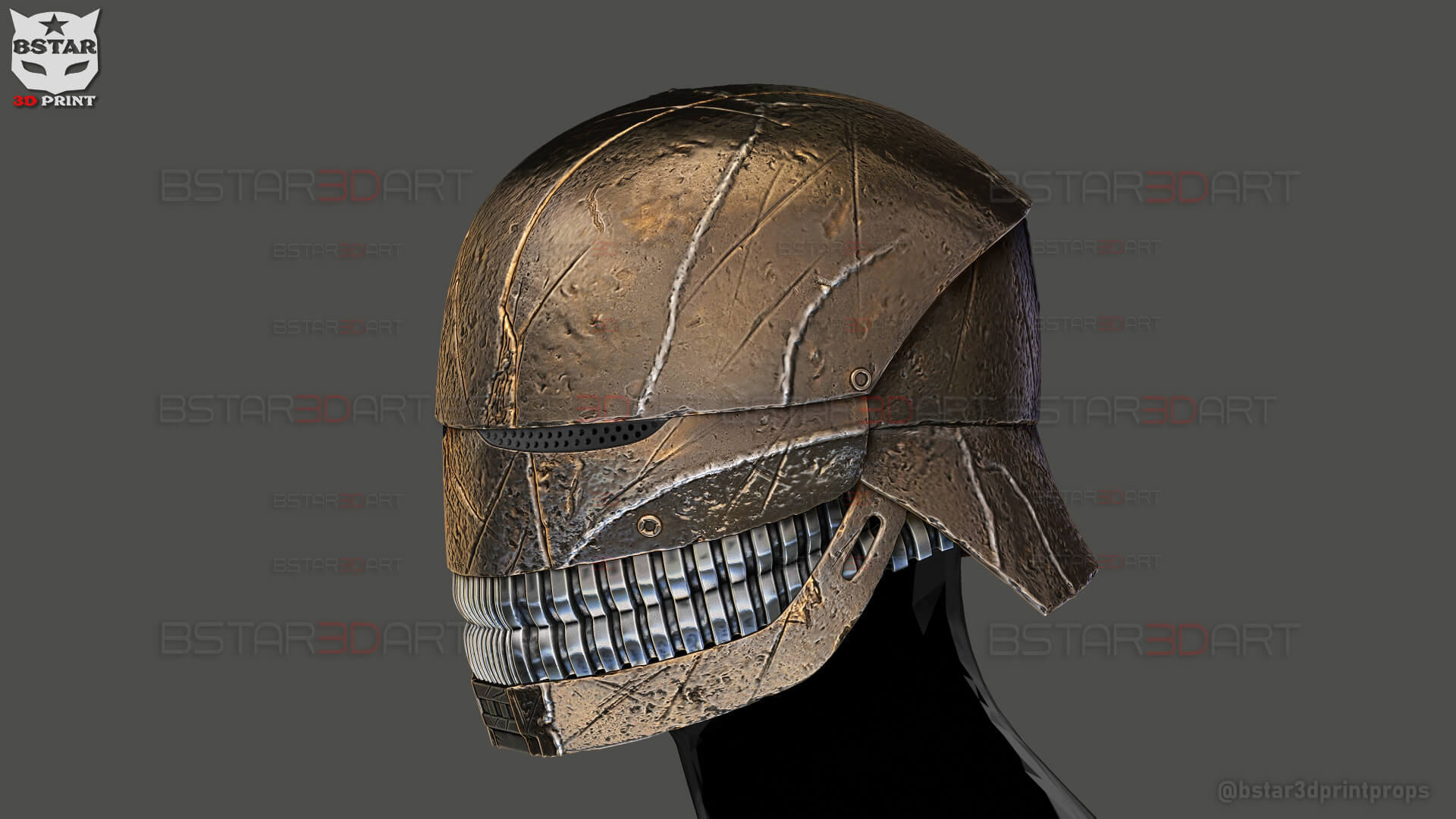 The Stranger Sith Lord Helmet - Acolyte Helmet - Star Wars 3D Model by ...