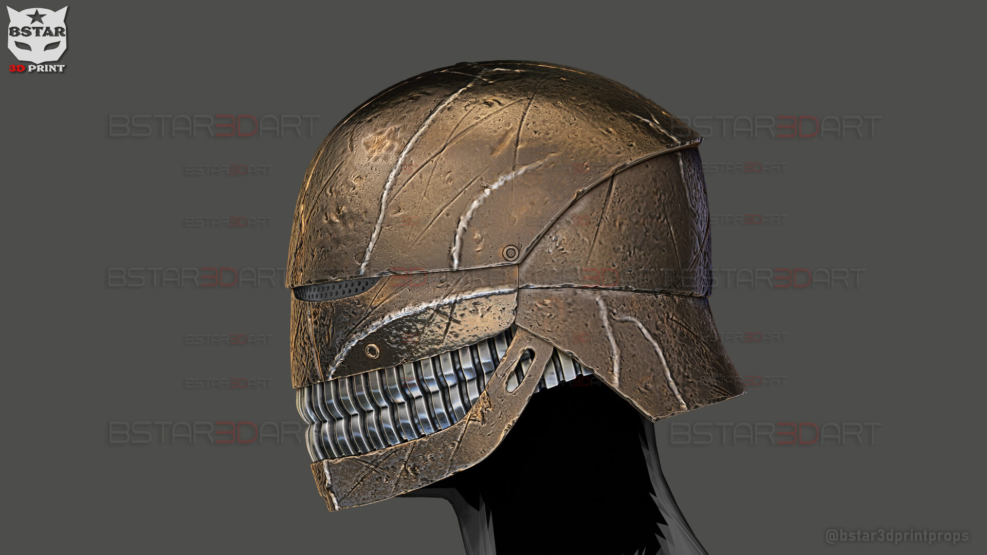 The Stranger Sith Lord Helmet - Acolyte Helmet - Star Wars 3D Print ...