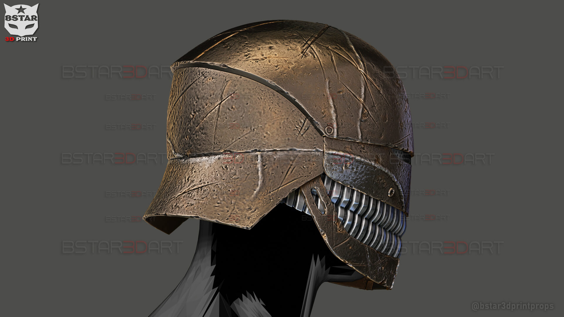 The Stranger Sith Lord Helmet - Acolyte Helmet - Star Wars 3D Model by ...