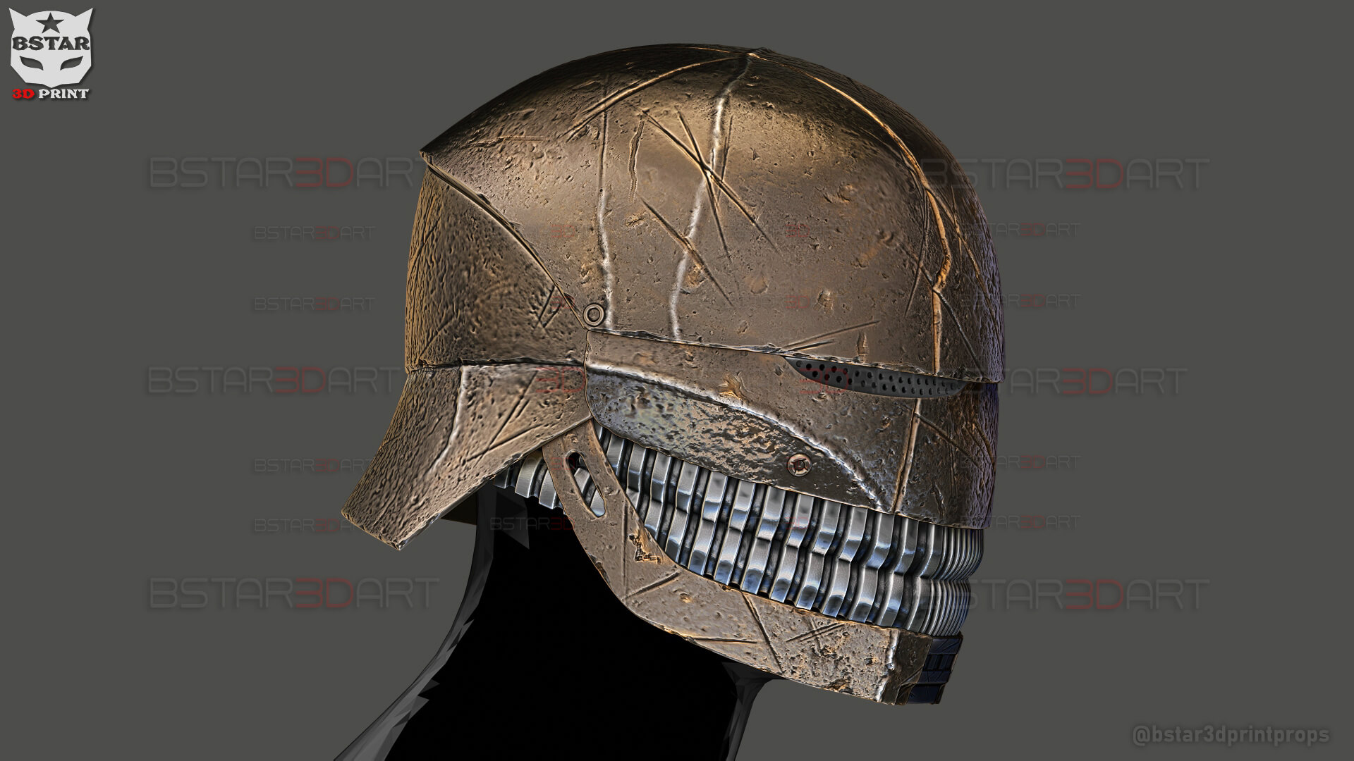 The Stranger Sith Lord Helmet - Acolyte Helmet - Star Wars 3D Model by ...