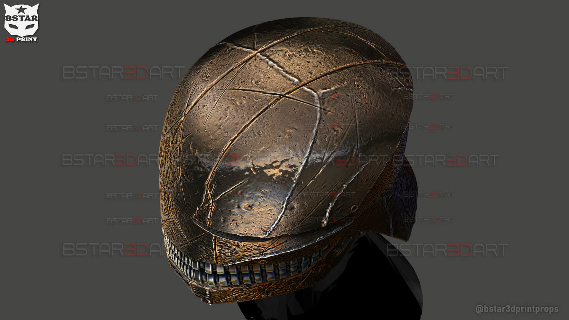The Stranger Sith Lord Helmet - Acolyte Helmet - Star Wars 3D Model by ...