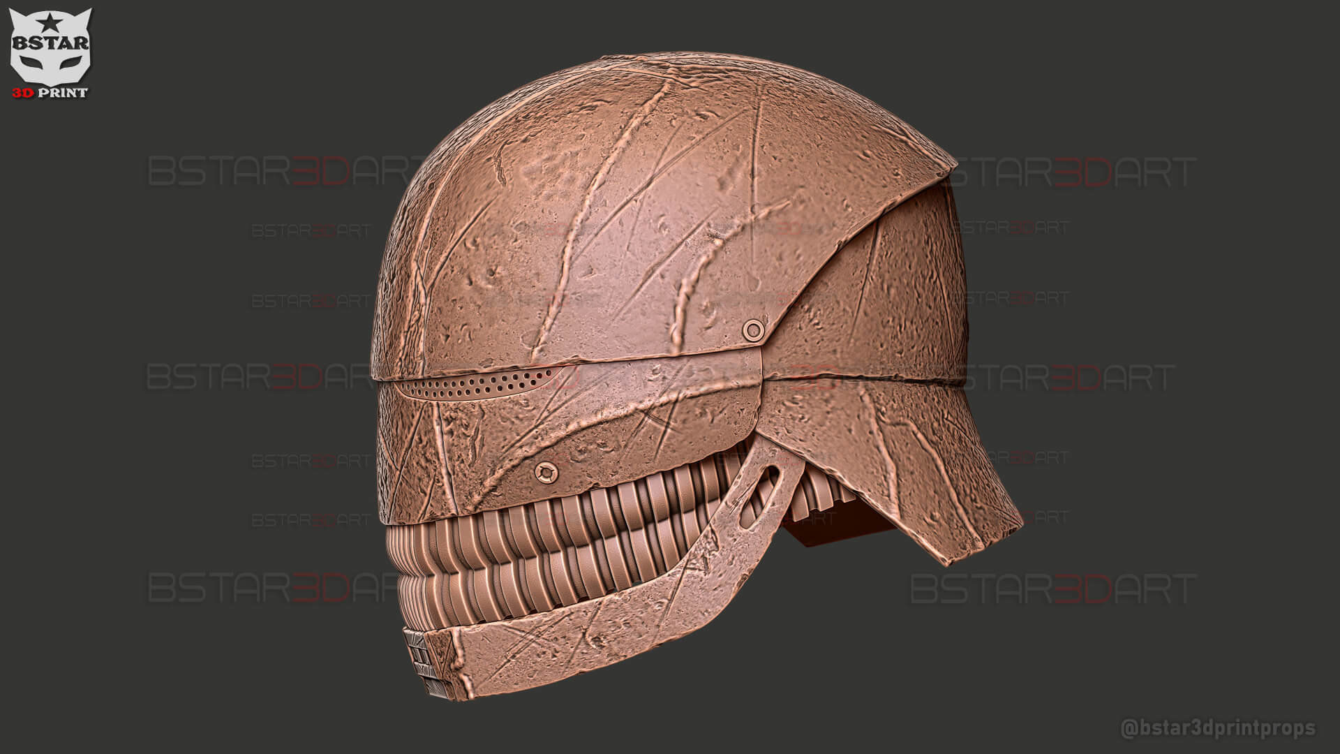The Stranger Sith Lord Helmet - Acolyte Helmet - Star Wars 3D Model by ...