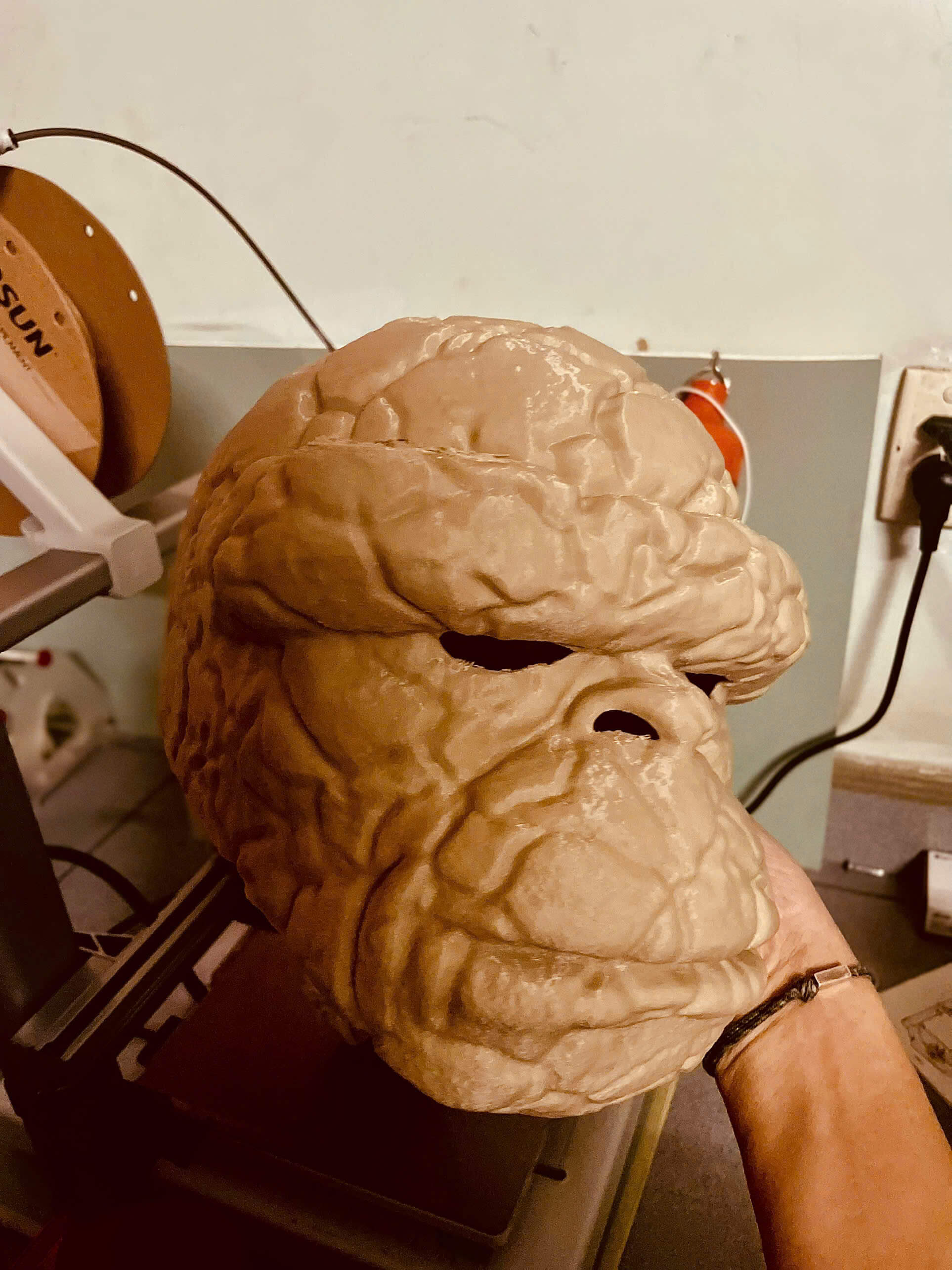 The Thing Head Wearable - Fantastic Four - Marvel Comics 3D Model by ...