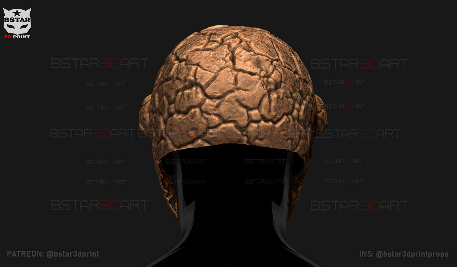 The Thing Head Wearable - Fantastic Four - Marvel Comics 3D Model by ...