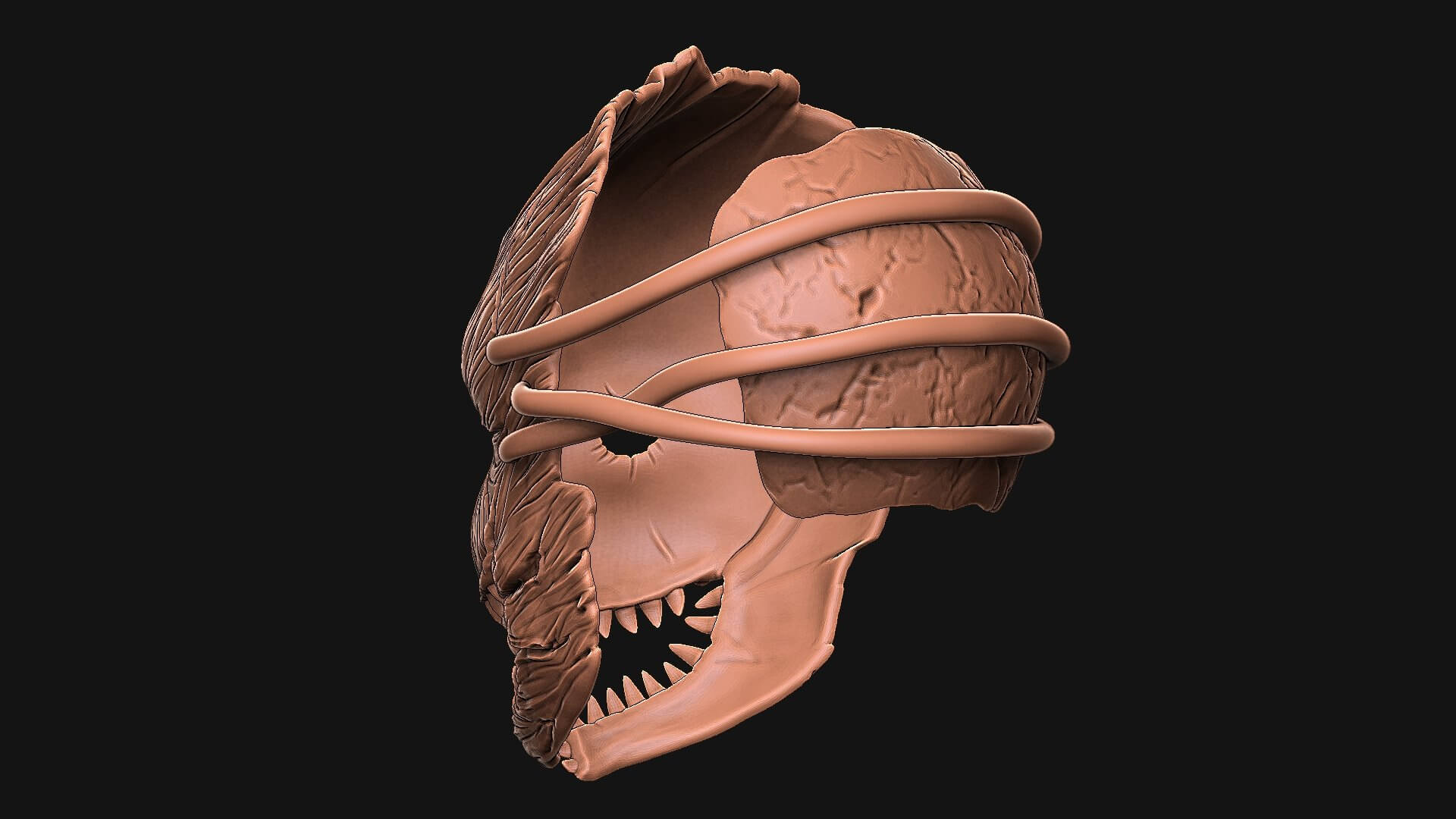 The Trapper Mask from Dead By Daylight - 3D Model by blackstar90