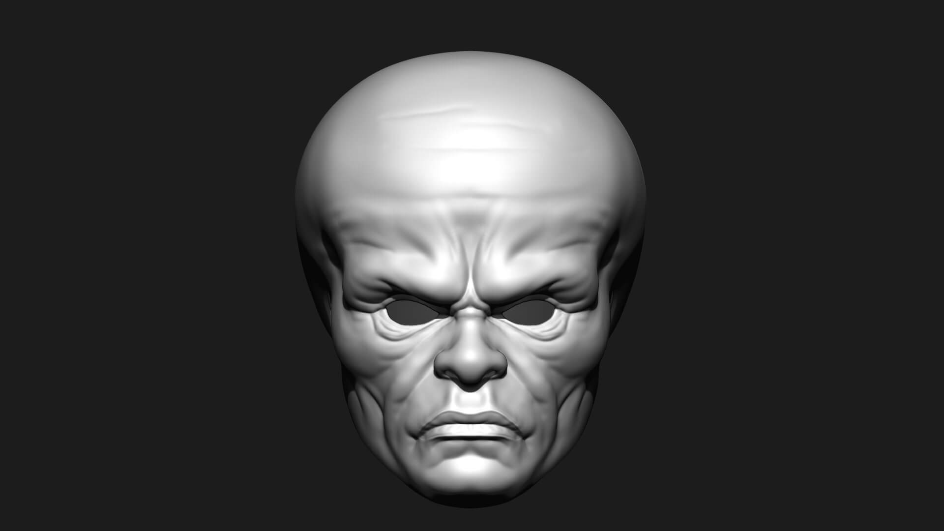 The Watcher Mask - 3D Model by blackstar90