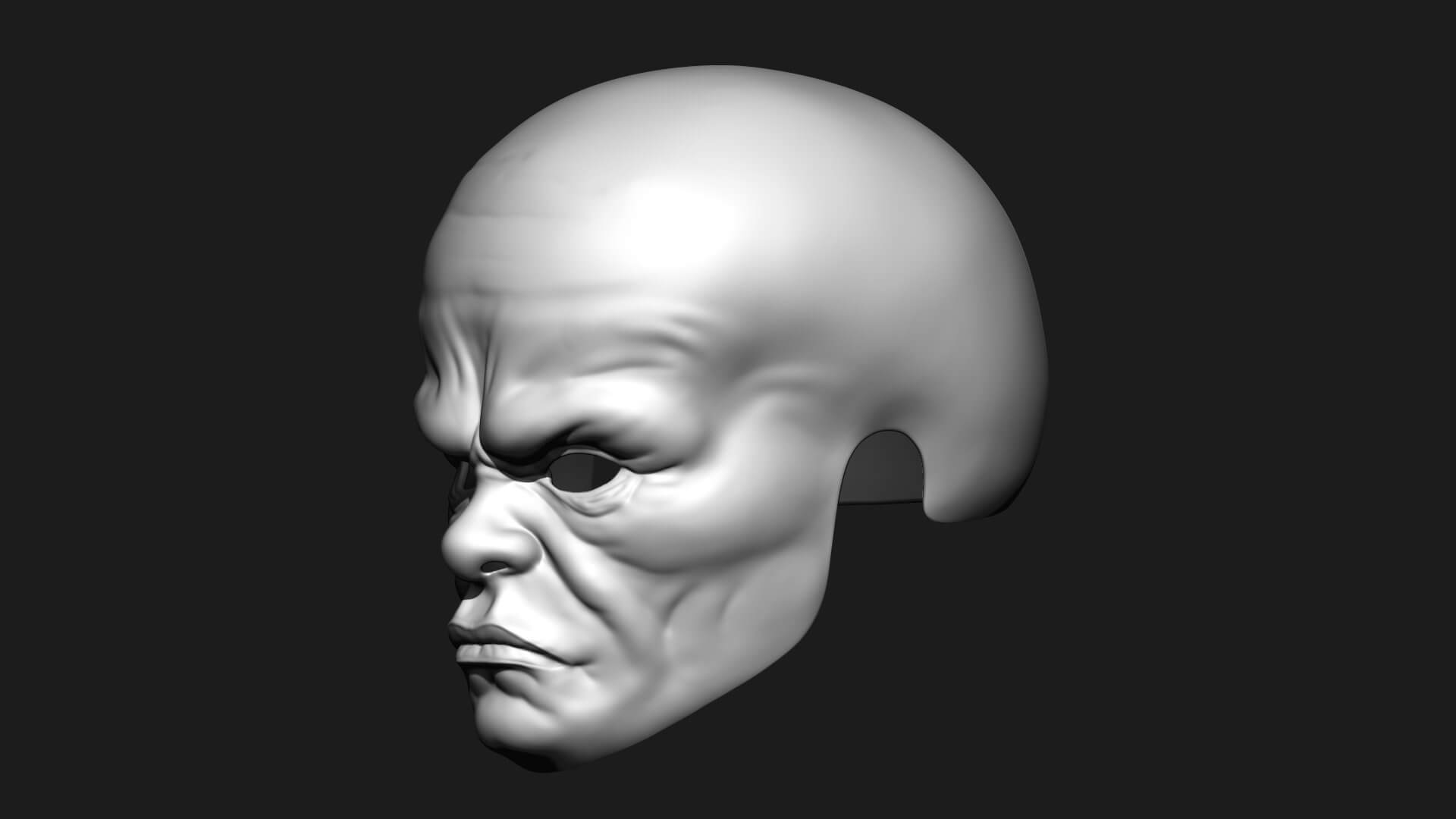 The Watcher Mask - 3D Model by blackstar90