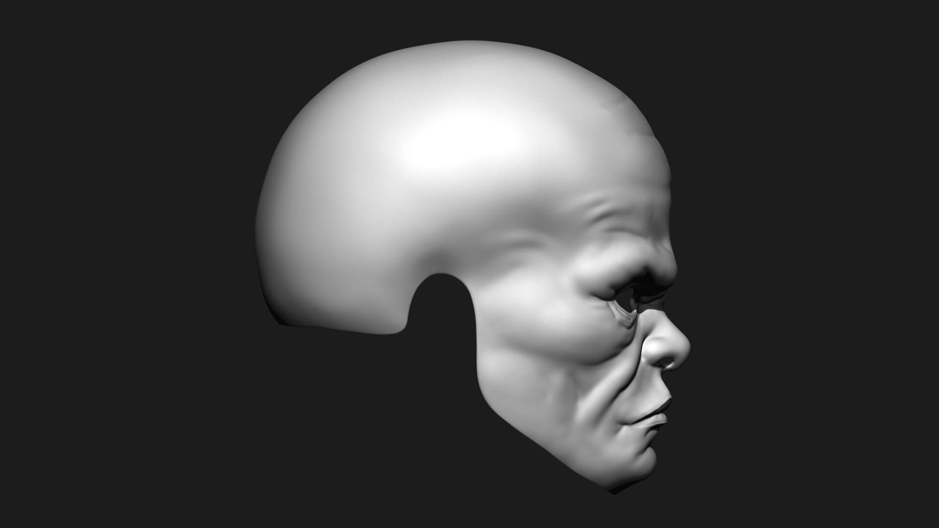 The Watcher Mask - 3D Model by blackstar90