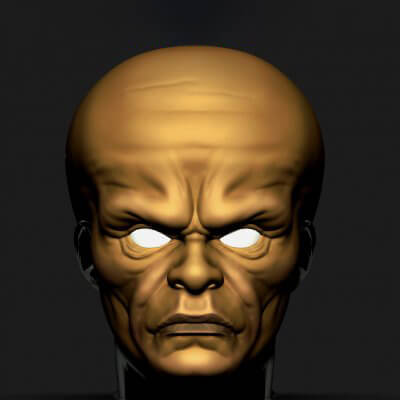 The Watcher Mask - 3D Model by blackstar90