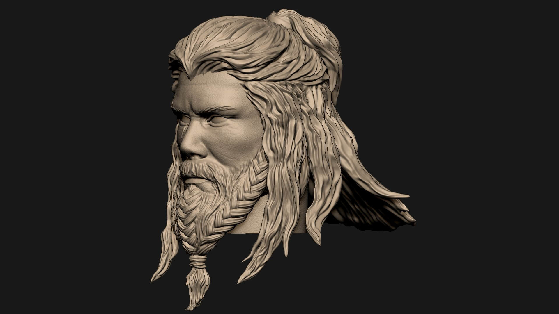 Thor Chris Hemsworth Drawing