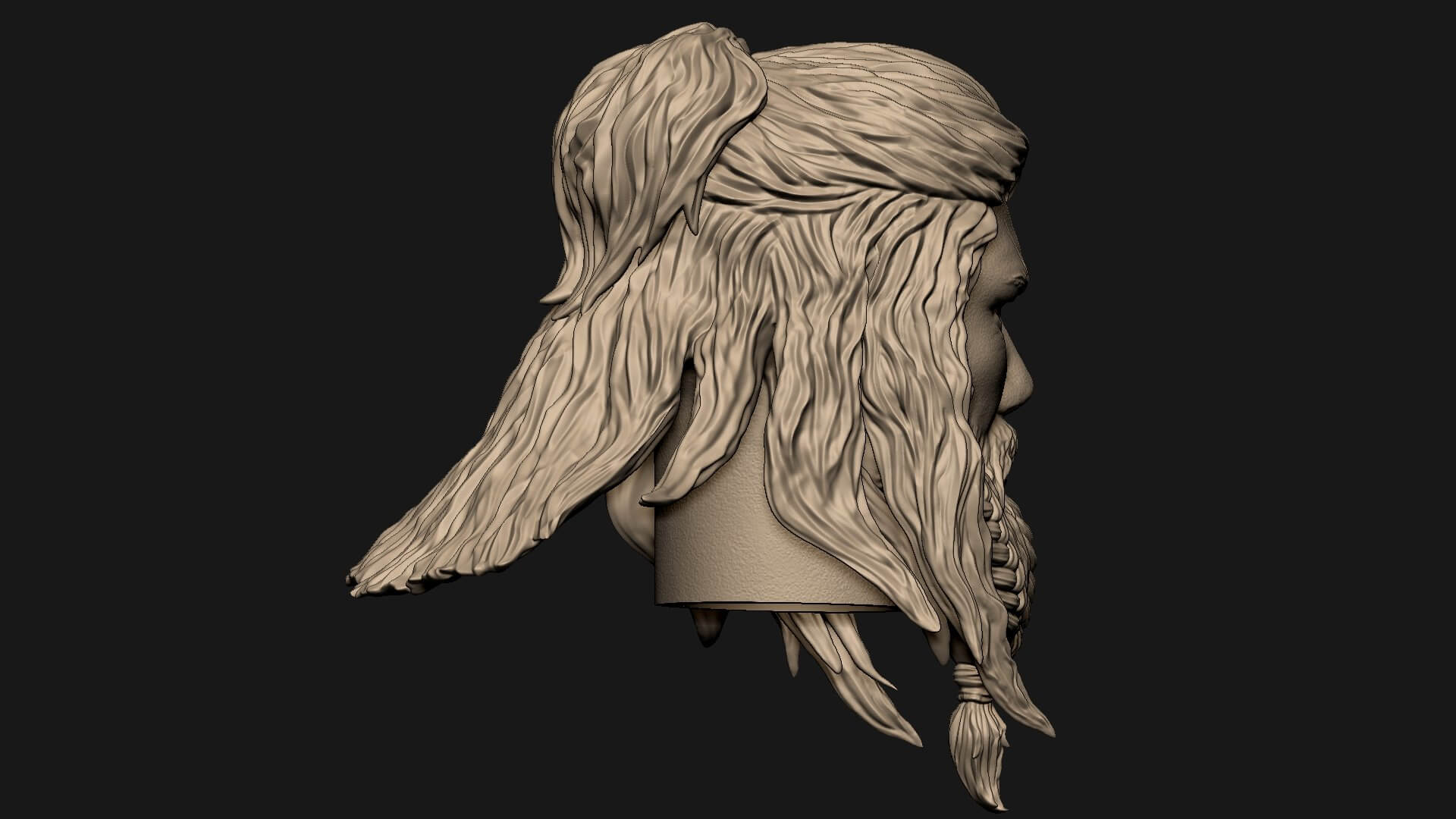 Thor Head - Chris Hemsworth - Avenger Endgame 3D Model by blackstar90