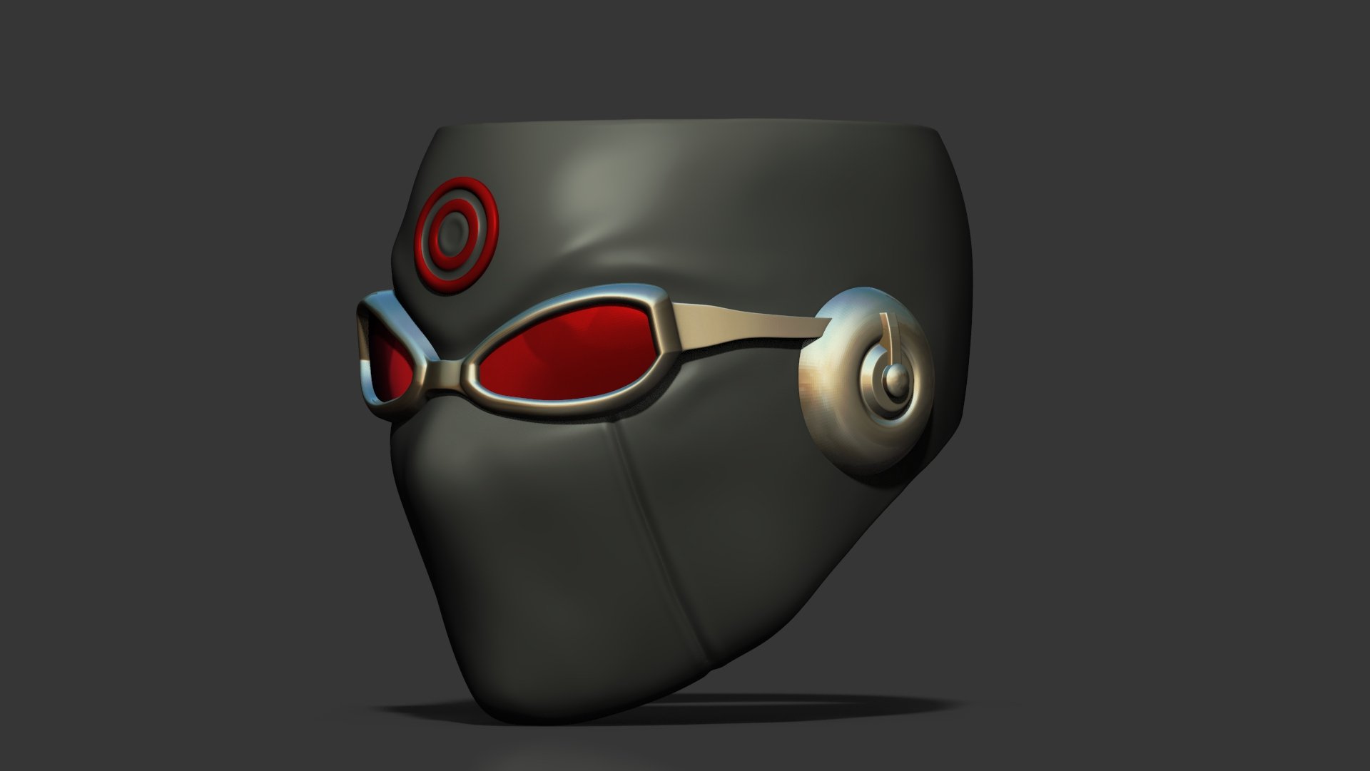 Ultimate Hawkeye Mask - 3D Model by blackstar90