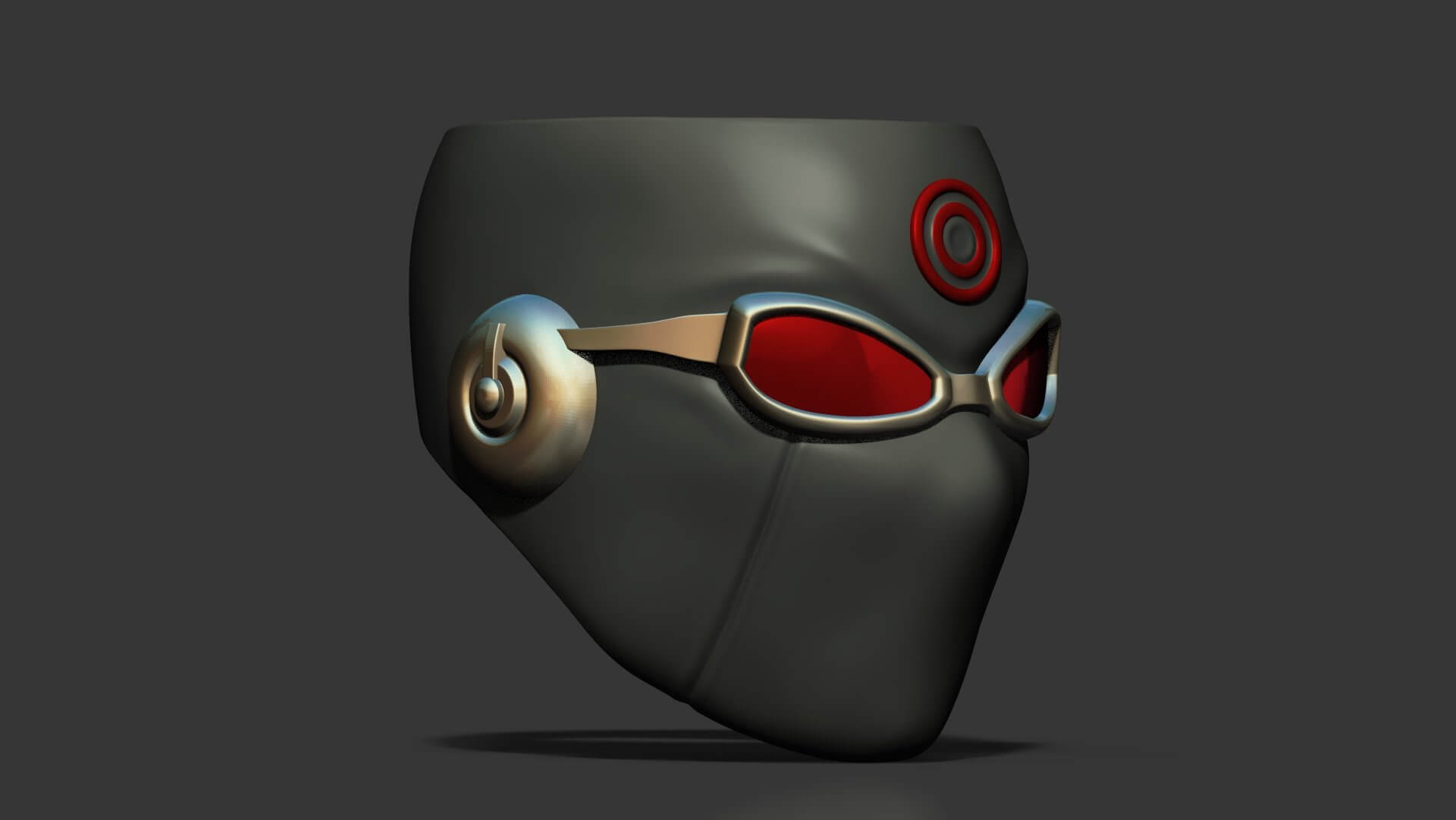 Ultimate Hawkeye Mask - 3D Model by blackstar90