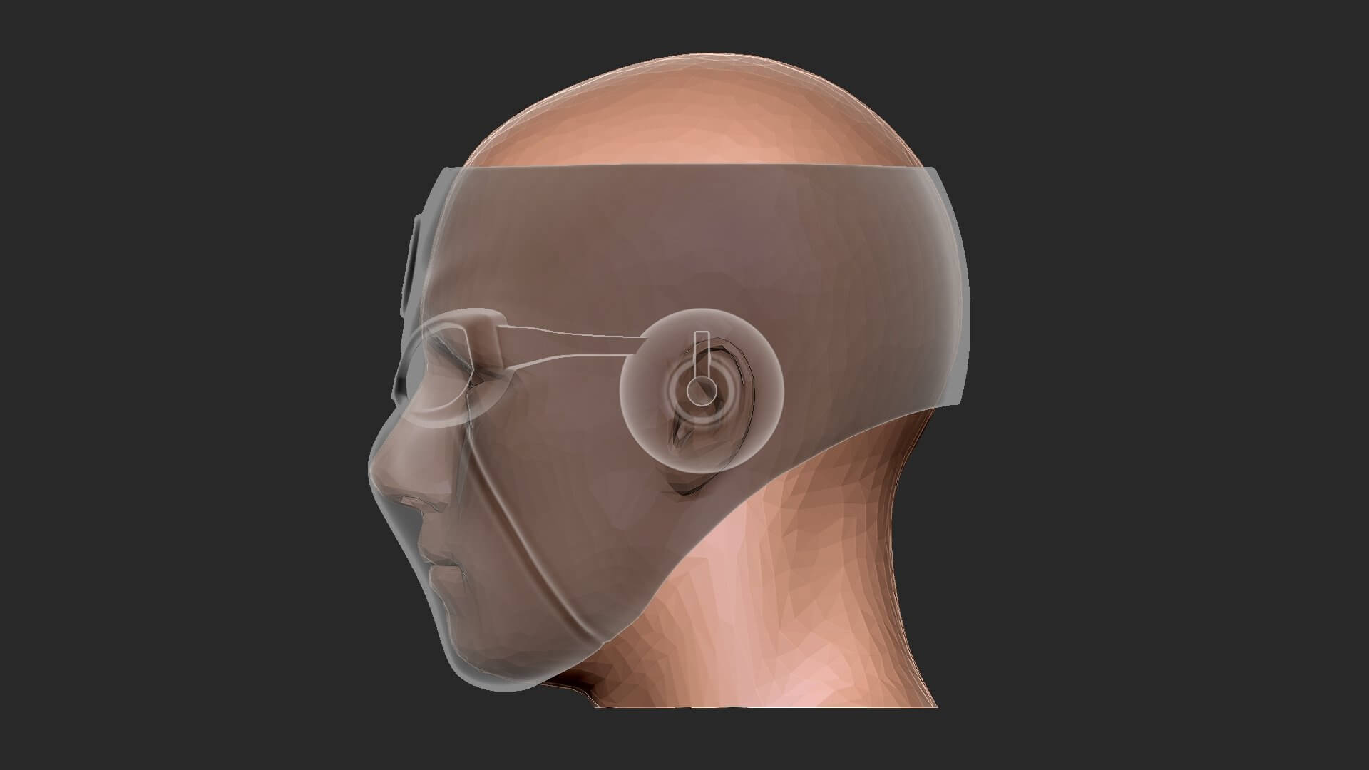 Ultimate Hawkeye Mask - 3D Model by blackstar90