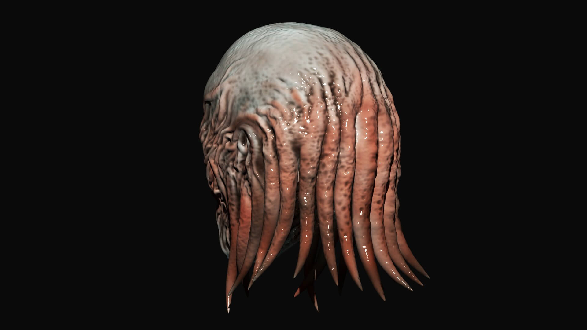 Vecna Mask - Stranger Things Cosplay 3D Model by blackstar90