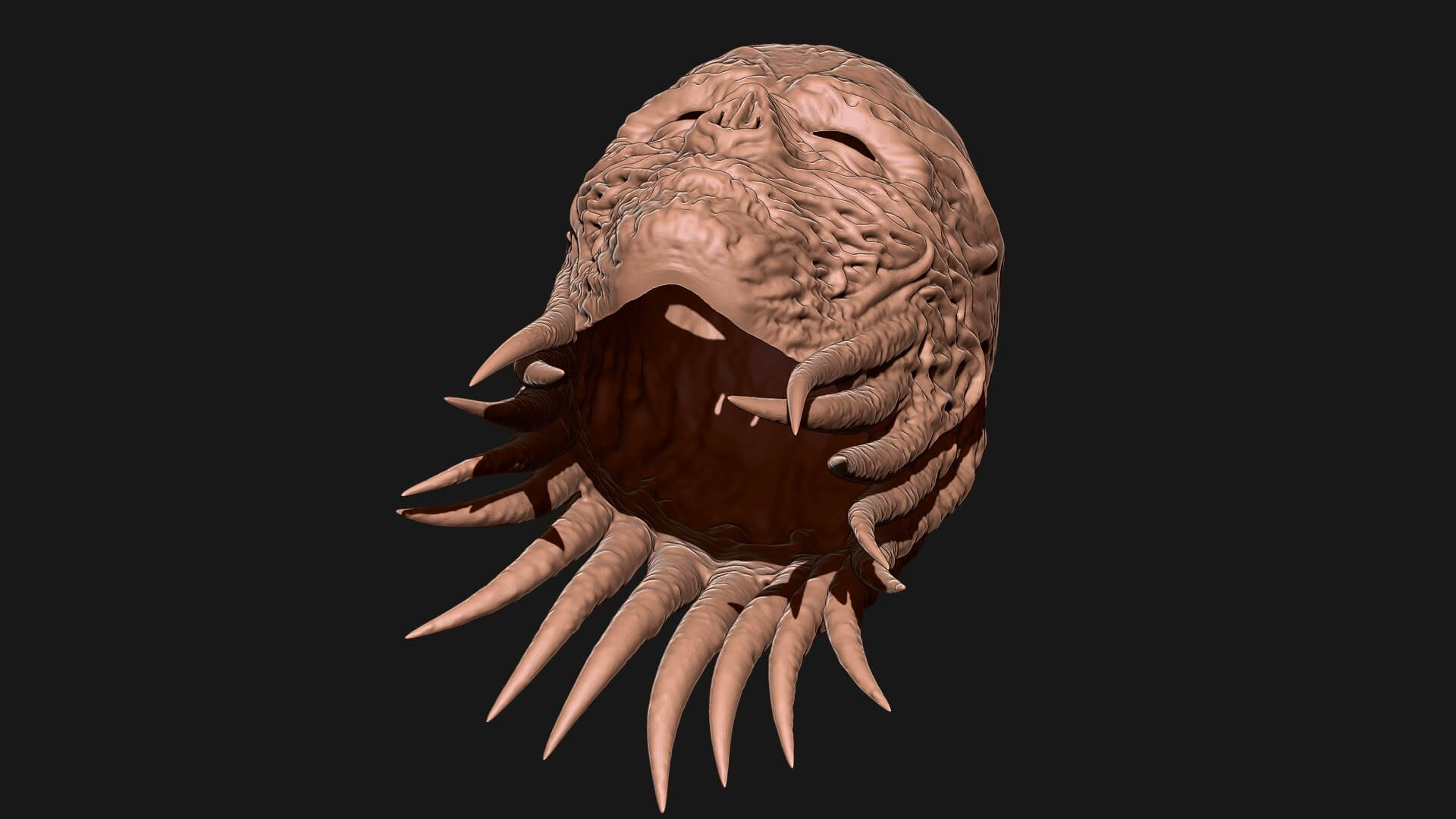 Vecna Mask - Stranger Things Cosplay 3D Model by blackstar90