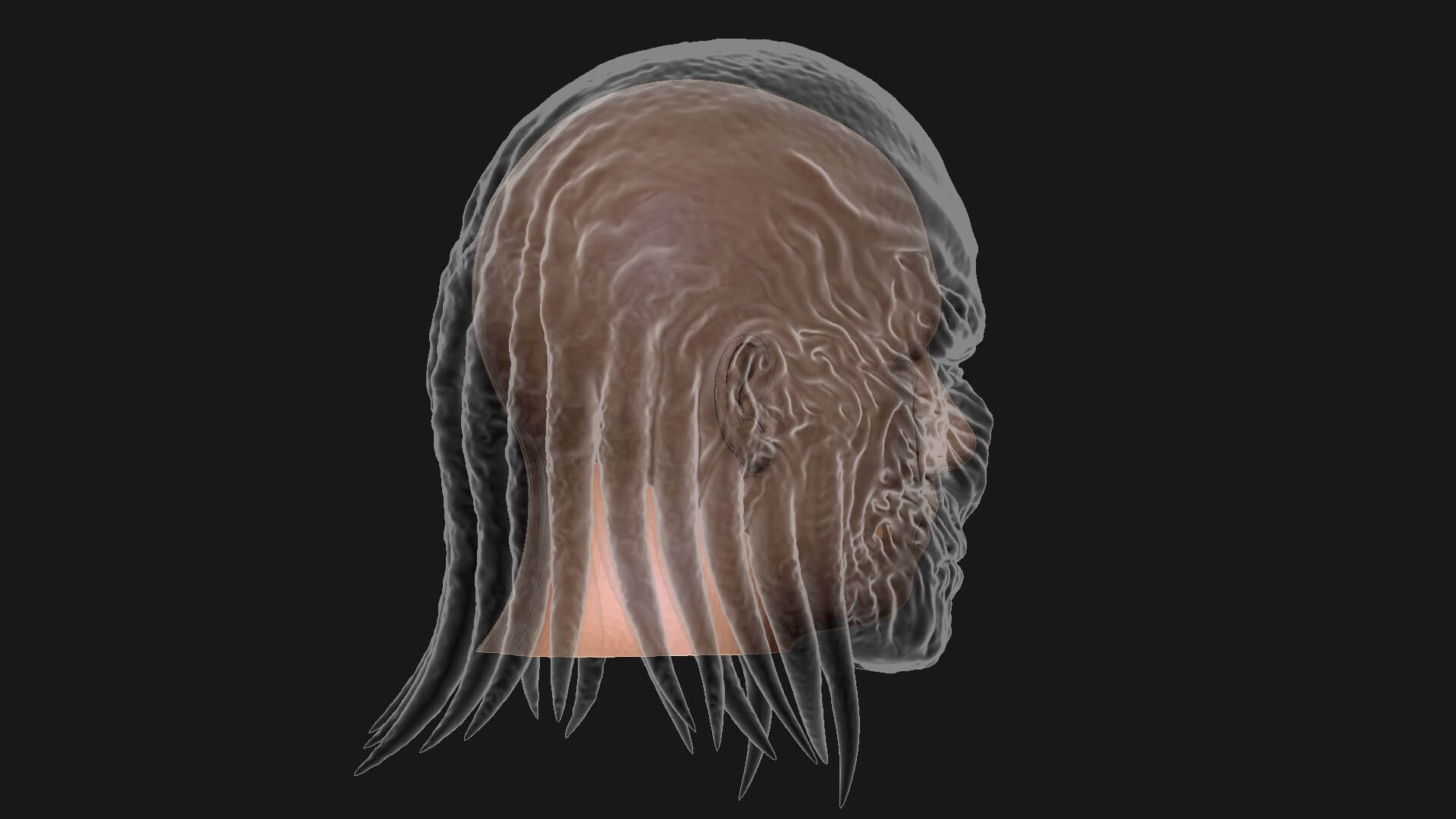 Vecna Mask - Stranger Things Cosplay 3D Model by blackstar90