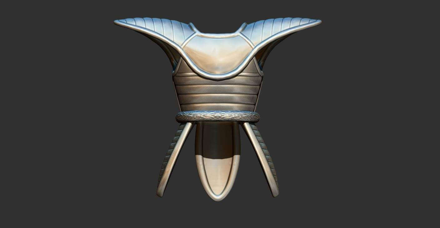 Vegeta Armor V2 from Dragon Ball Z (cosplay) - 3D Model by blackstar90