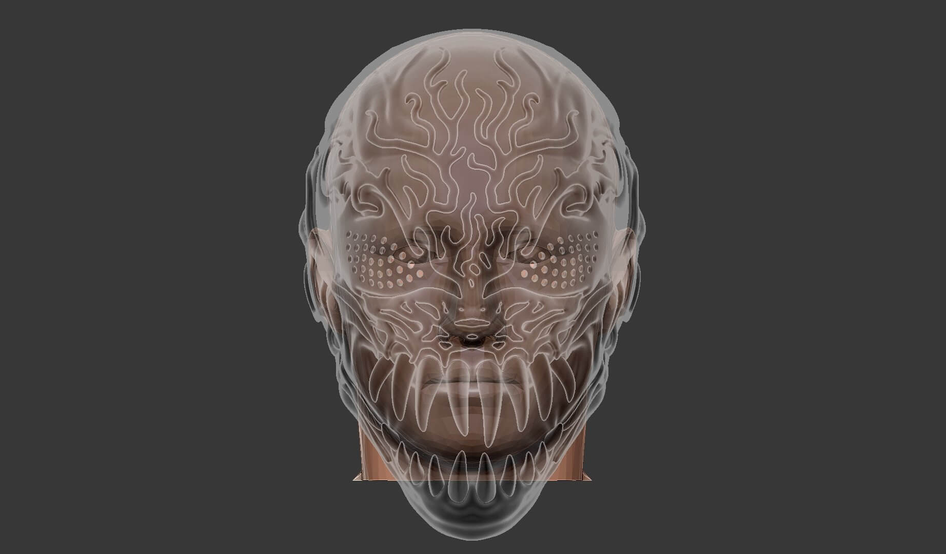 Venom Carnage Mask from Venom 2021 - 3D Model by blackstar90