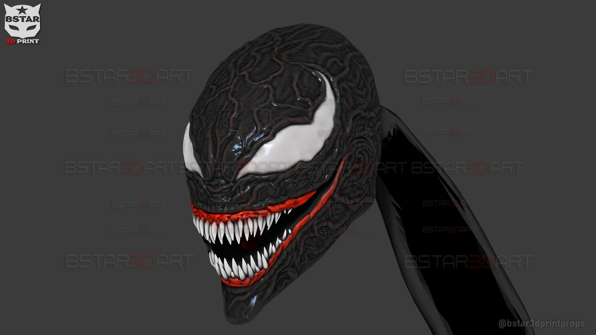 Venom Shadow Clone- Wearable in Hand - Marvel Movie 2024 3D Model by ...