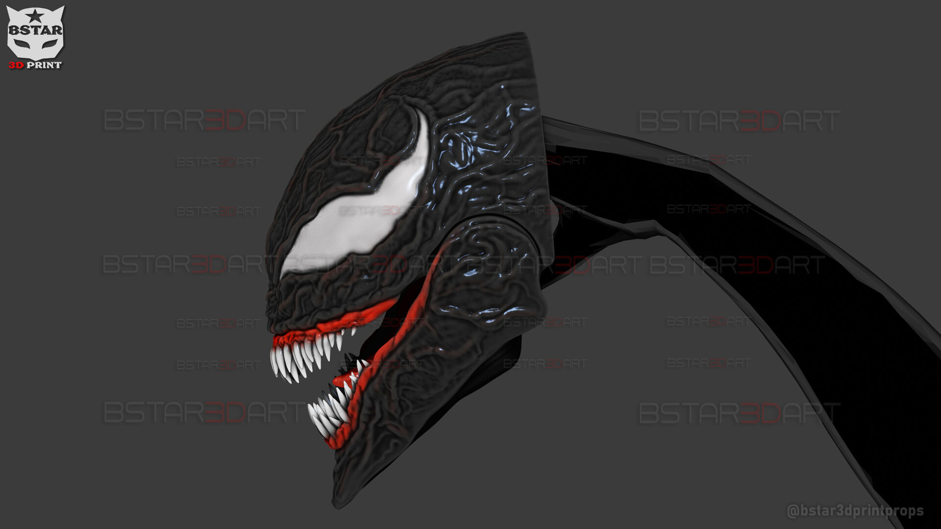 Venom Shadow Clone- Wearable in Hand - Marvel Movie 2024 3D Model by ...