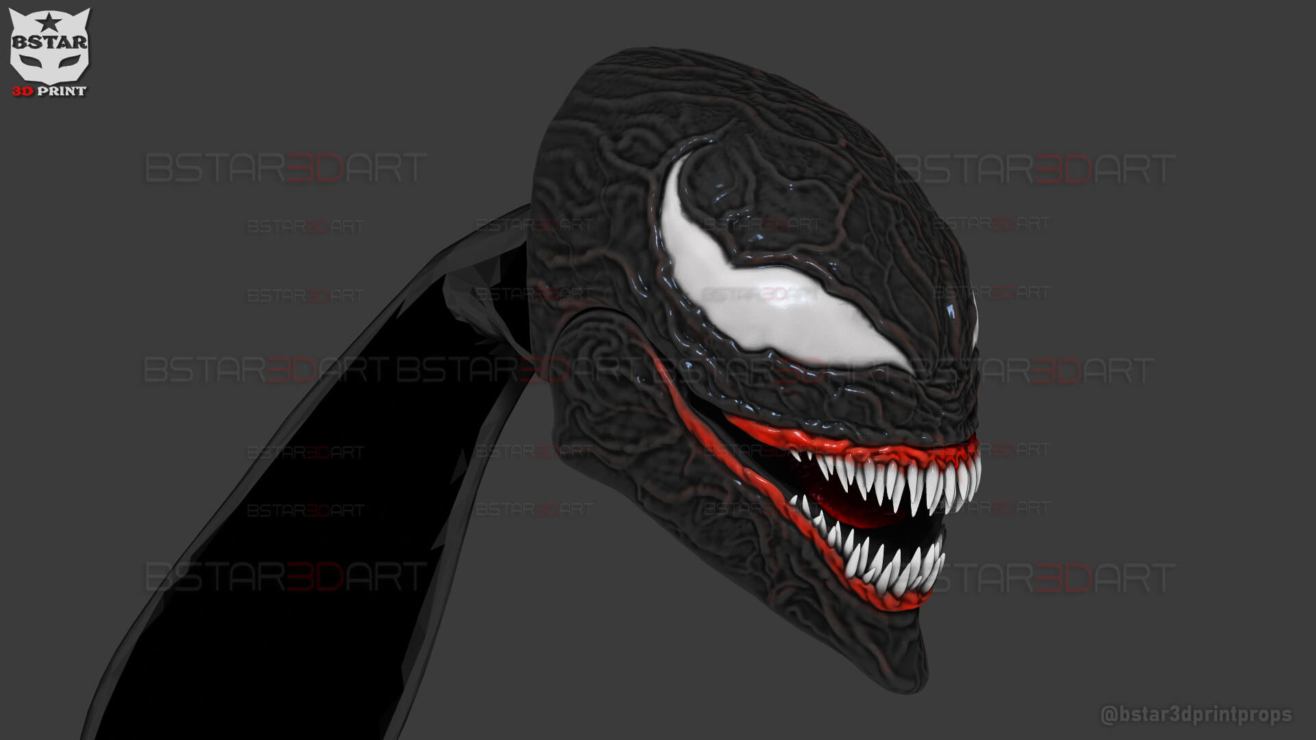 Venom Shadow Clone- Wearable in Hand - Marvel Movie 2024 3D Model by ...