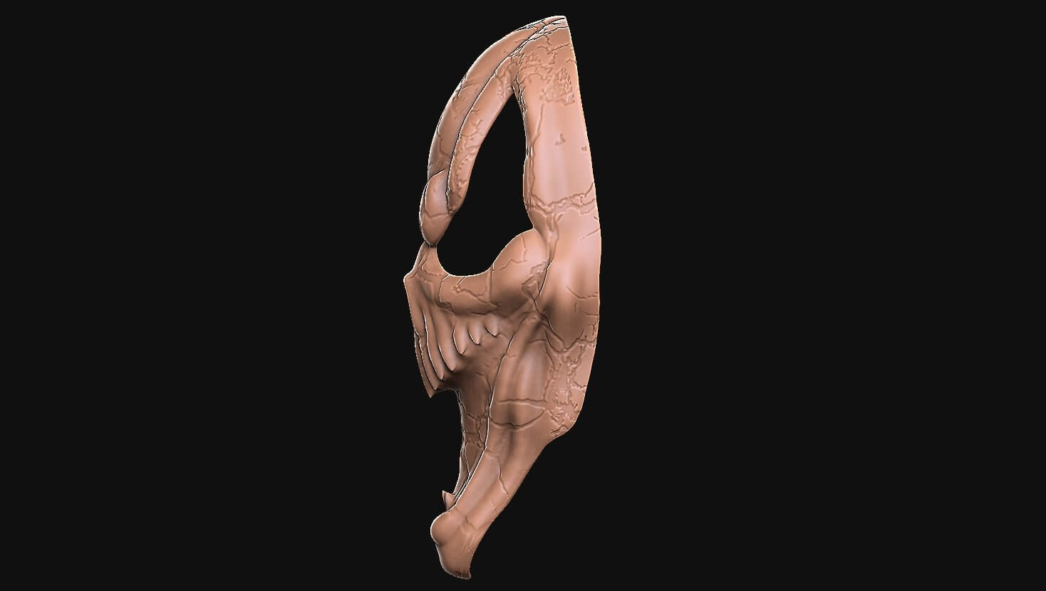 Viper Ghost Face Mask - Dead By Daylight 3D Model by blackstar90