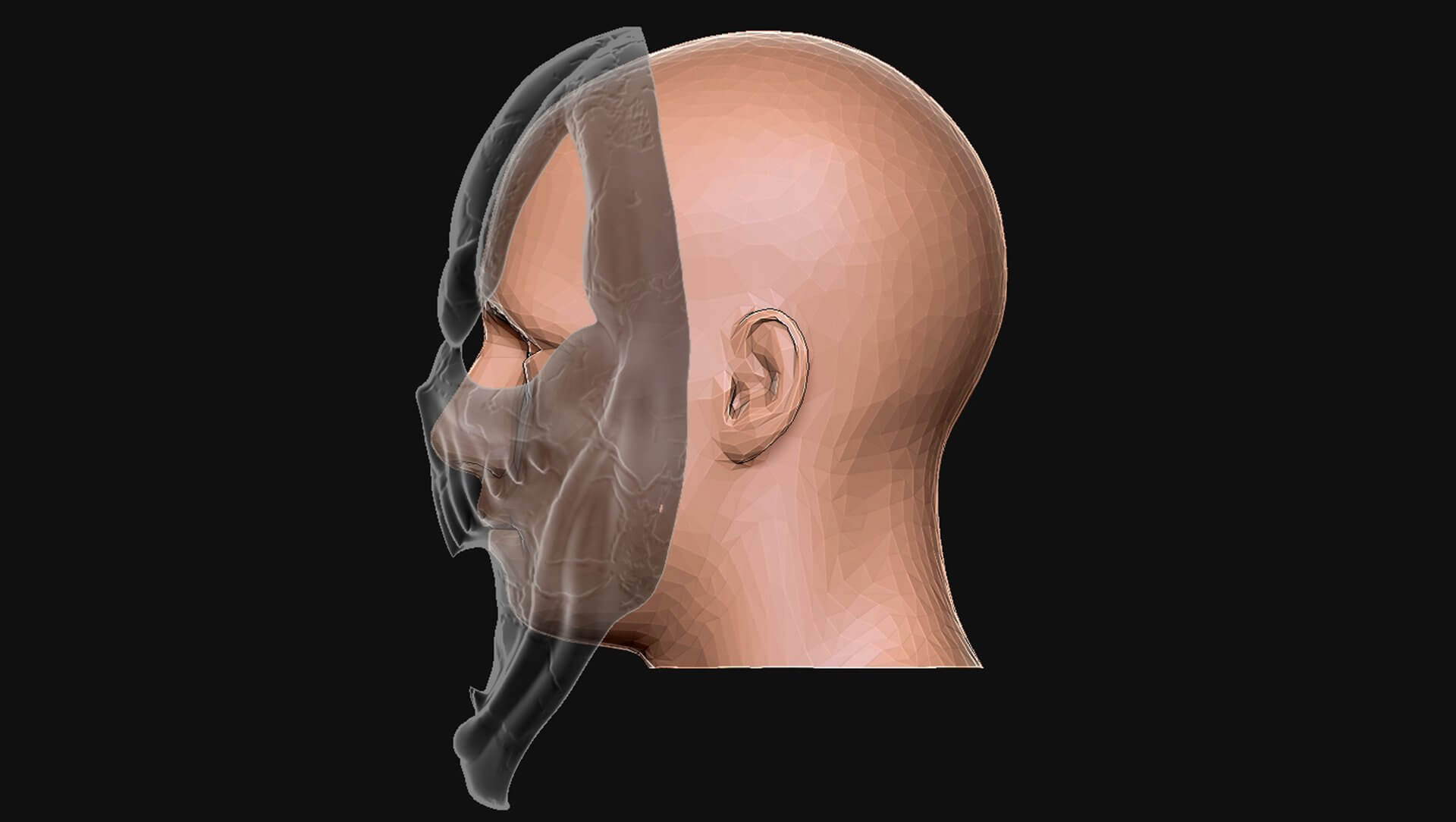 Viper Ghost Face Mask - Dead By Daylight 3D Model by blackstar90