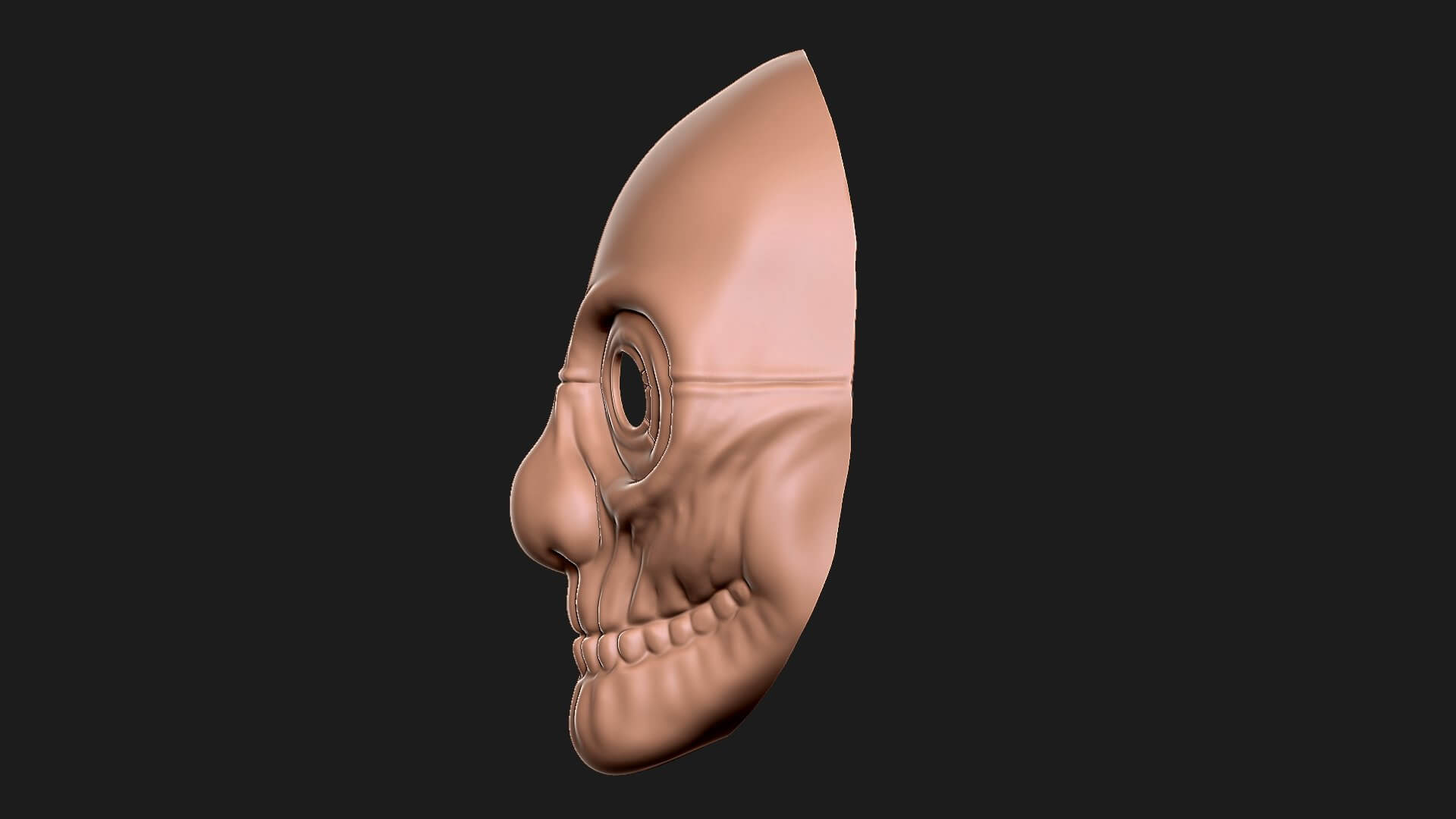 Wolf Mask - Payday 2 3D Model by blackstar90