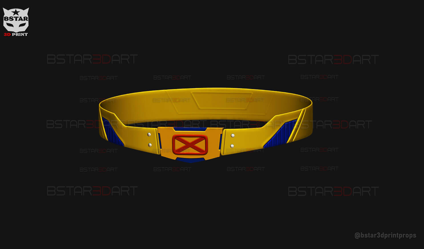 Wolverine Belt Costume - Marvel Cosplay 3D Model by blackstar90