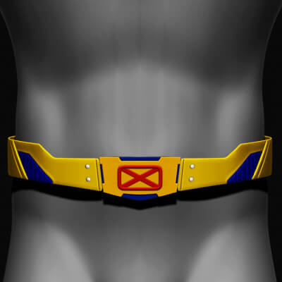 Wolverine Belt Costume - Marvel Cosplay 3D Model by blackstar90