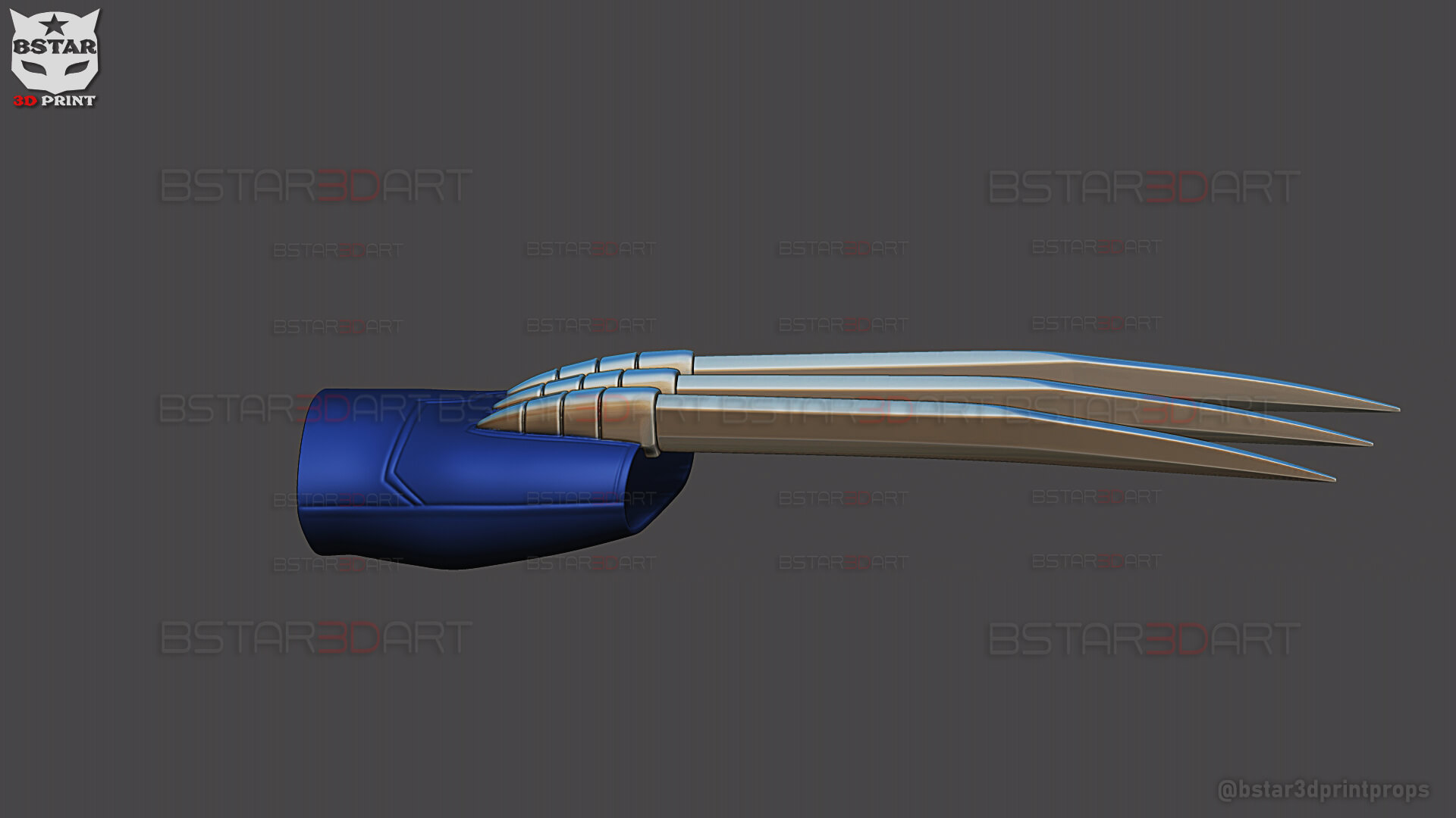 Wolverine Gloves Claw and Arm Armor - Marvel Cosplay 3D Model by ...