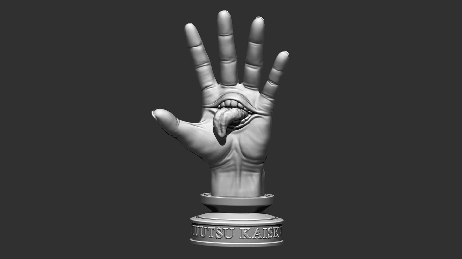 Yuji Itadori Hand - Sukuna - Jujutsu Kaisen Cosplay Decor 3D Model by ...