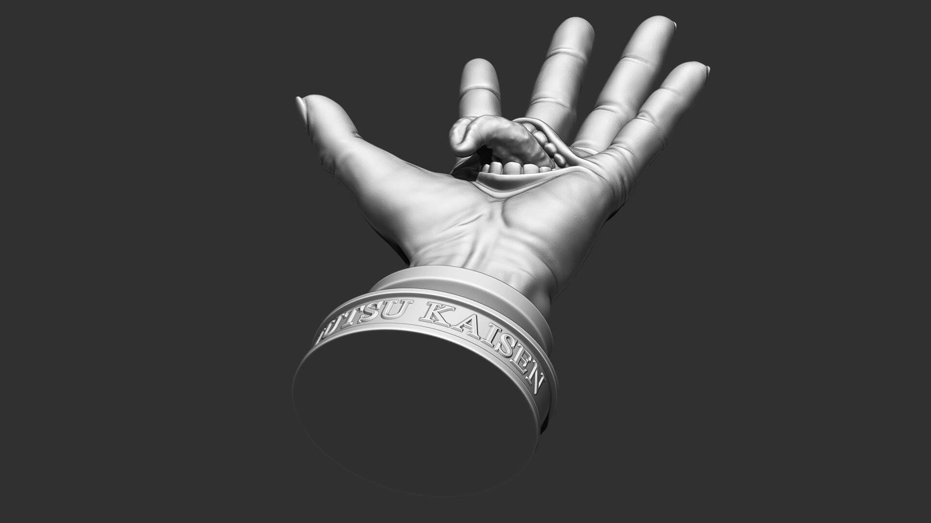 Yuji Itadori Hand - Sukuna - Jujutsu Kaisen Cosplay Decor 3D Model by ...