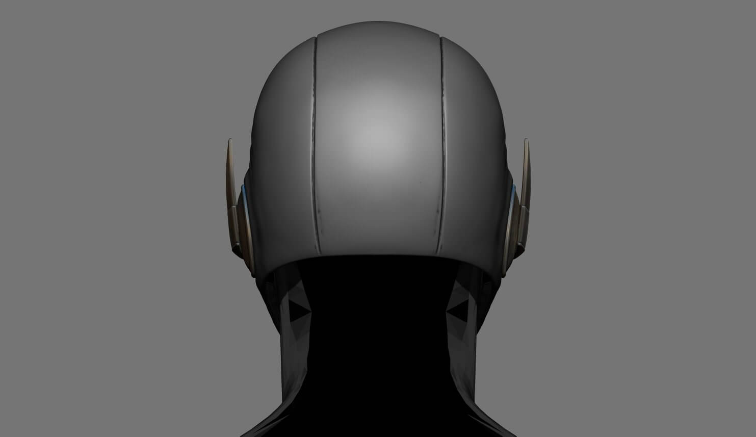 Zoom Flash Mask - Hunter Zolomon Cosplay 3D Model by blackstar90