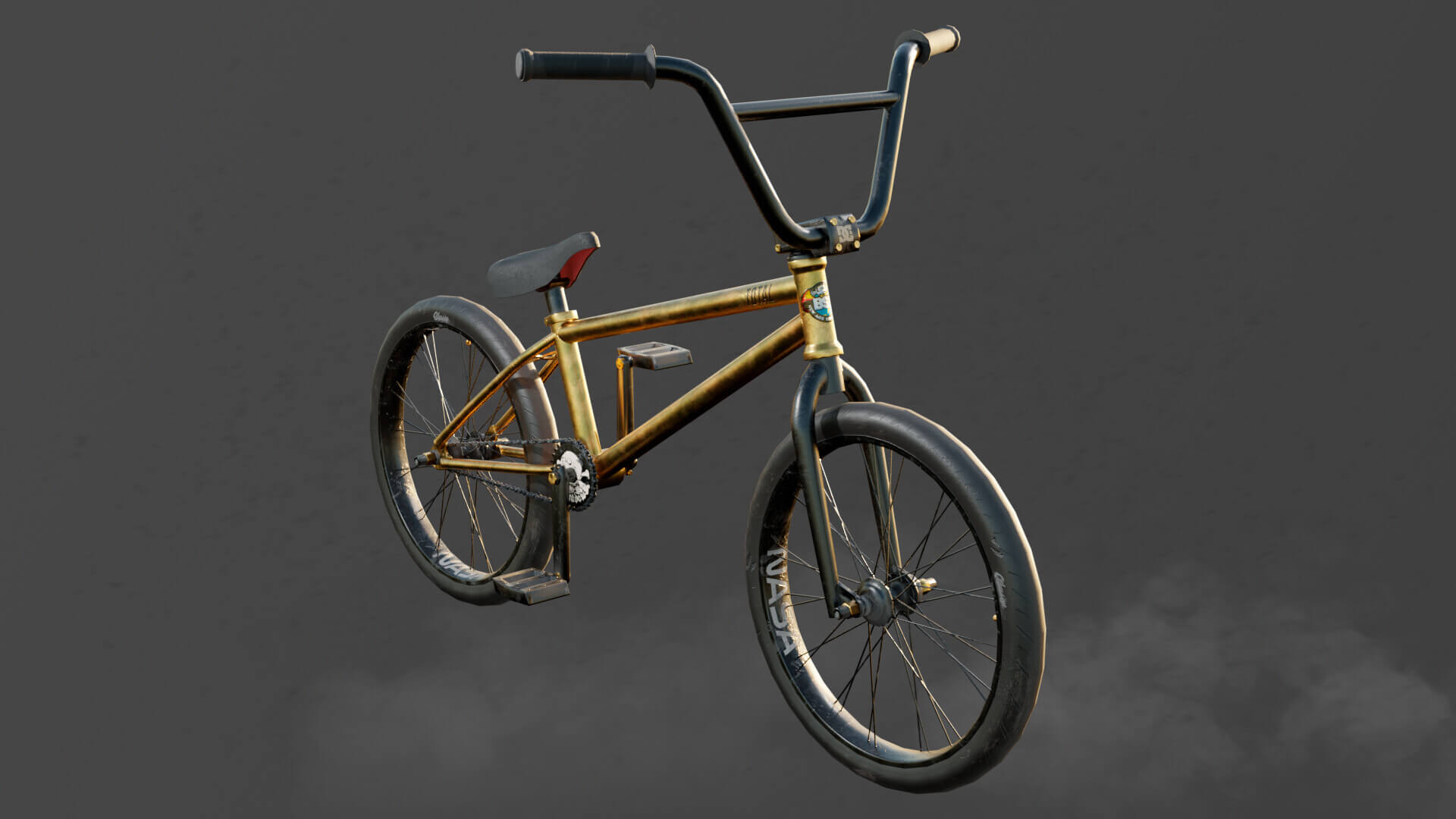Bicycle - BMX 3D Model by Blackvizual