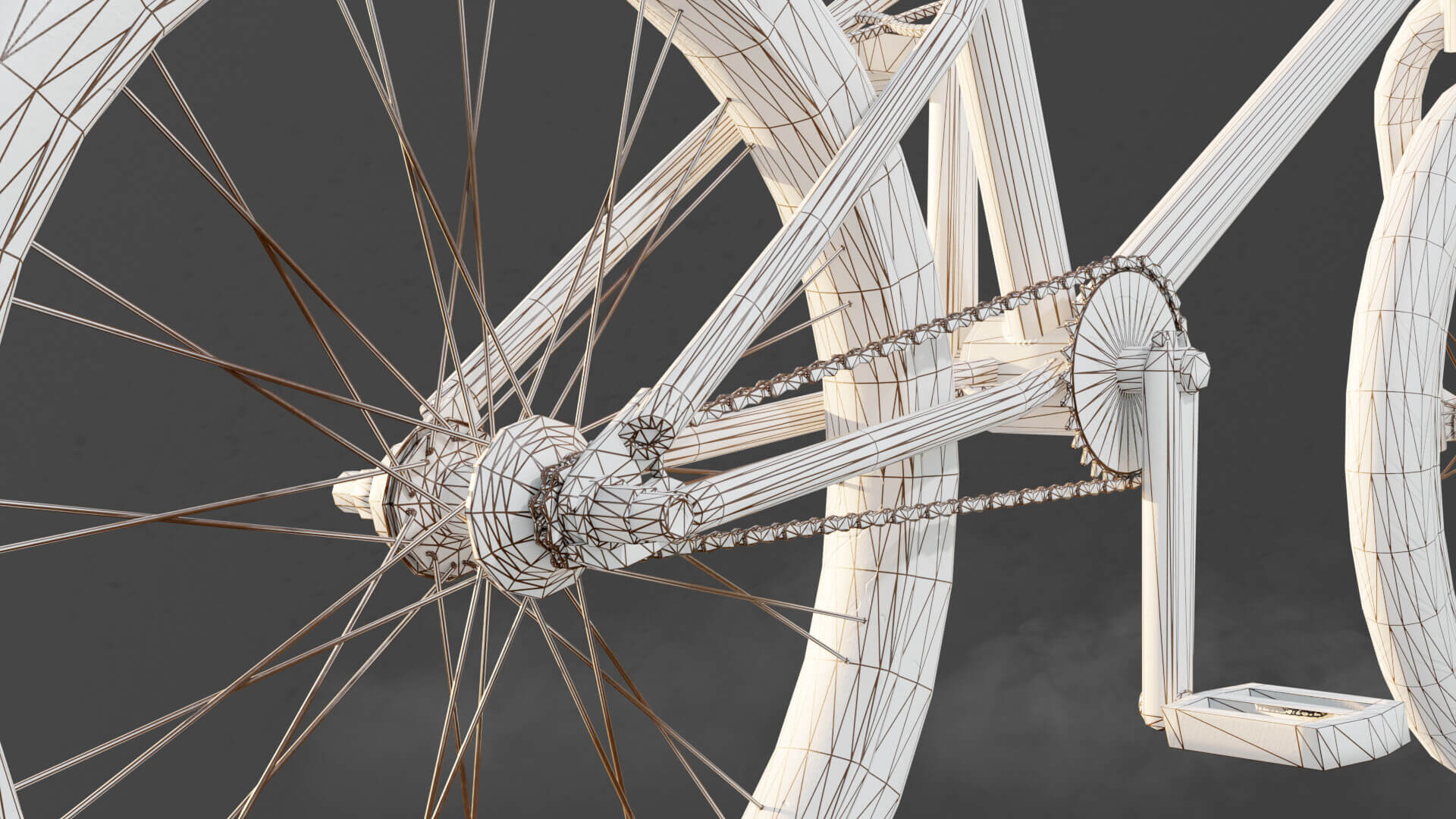 Bicycle - BMX 3D Model by Blackvizual