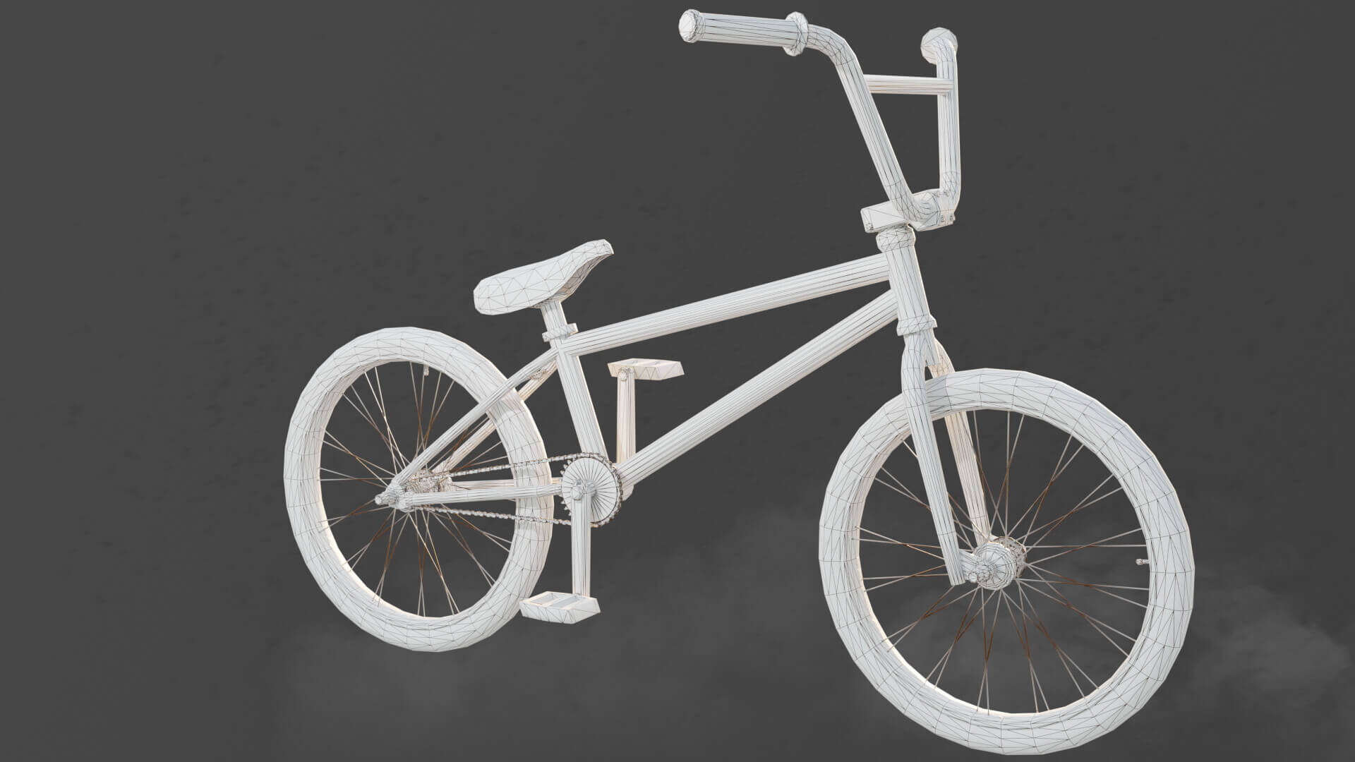Bicycle - BMX 3D Model by Blackvizual