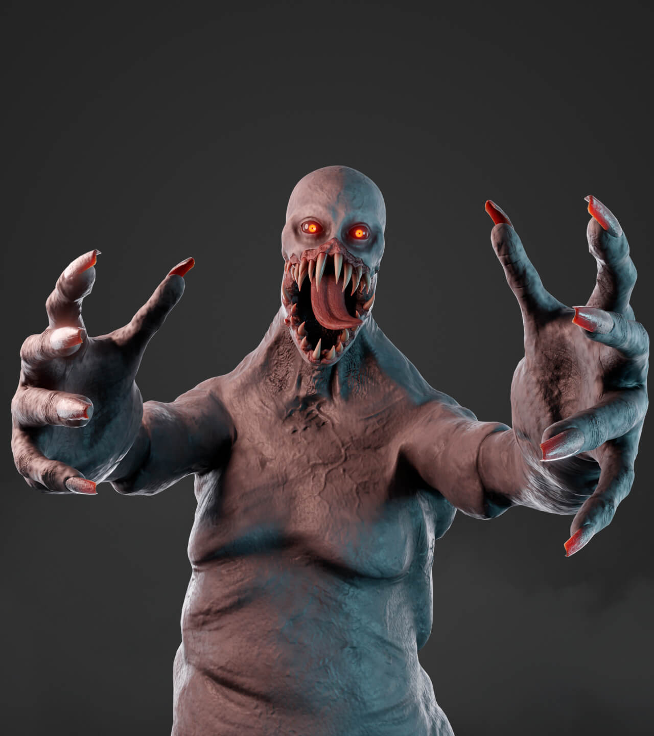 Character Fan Art RE4 Regenerator - 3D Model by Blackvizual