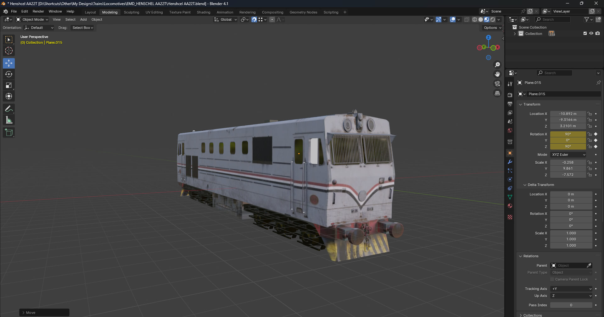 Henschel AA22T - 3D Model by blend_iiiooolal