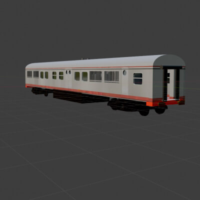 Power Generator Train - 3D Model by blend_iiiooolal