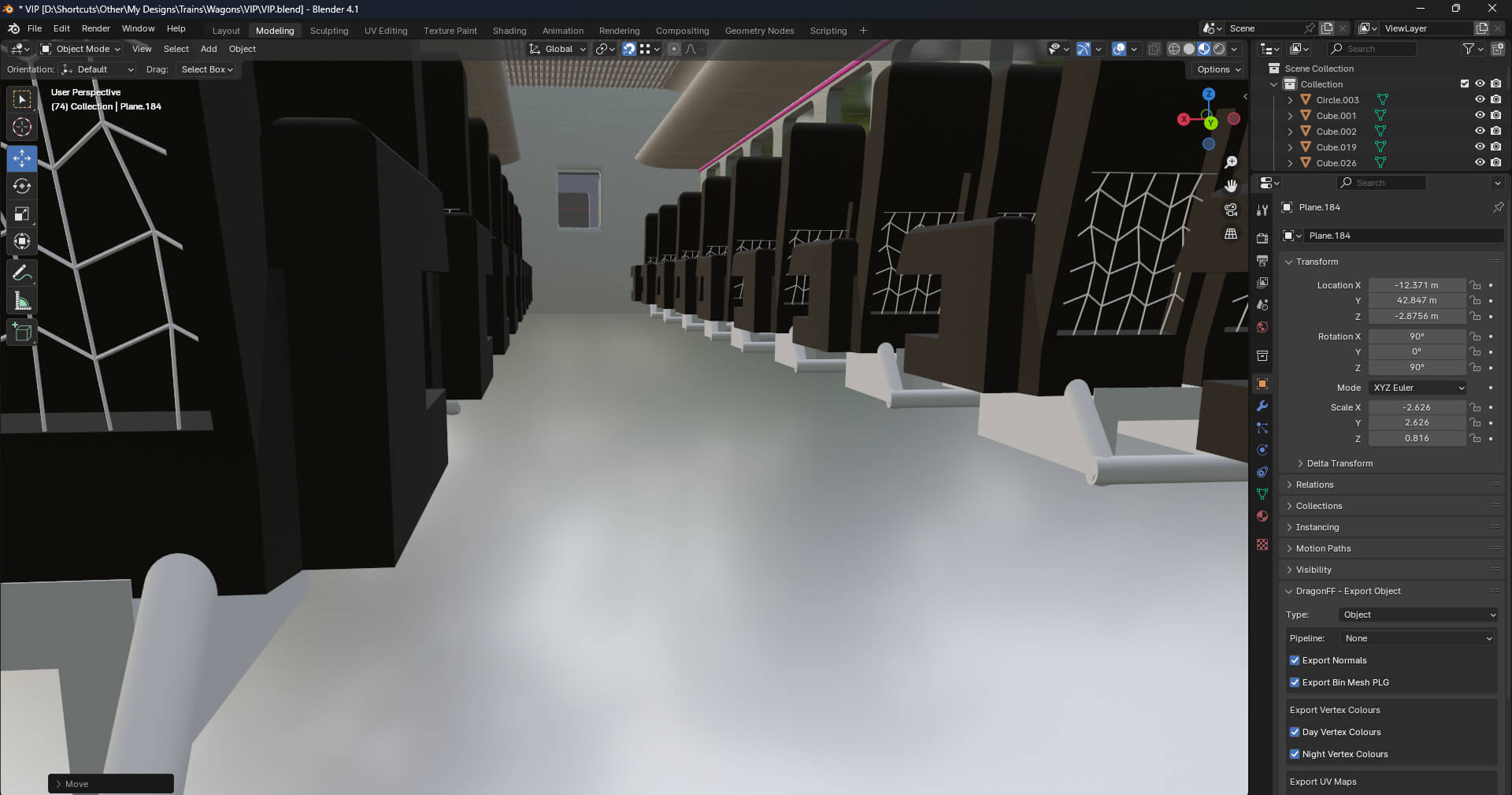 VIP Train Egypt - 3D Model by blend_iiiooolal