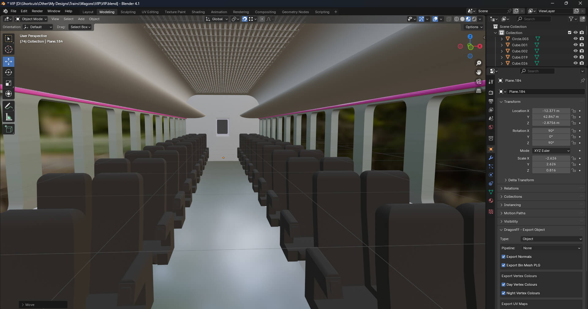 VIP Train Egypt - 3D Model by blend_iiiooolal