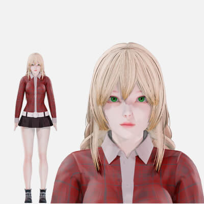 Casual Clothing 0002 - UE5 - Unity - Blender - Animated 3D Model by ...