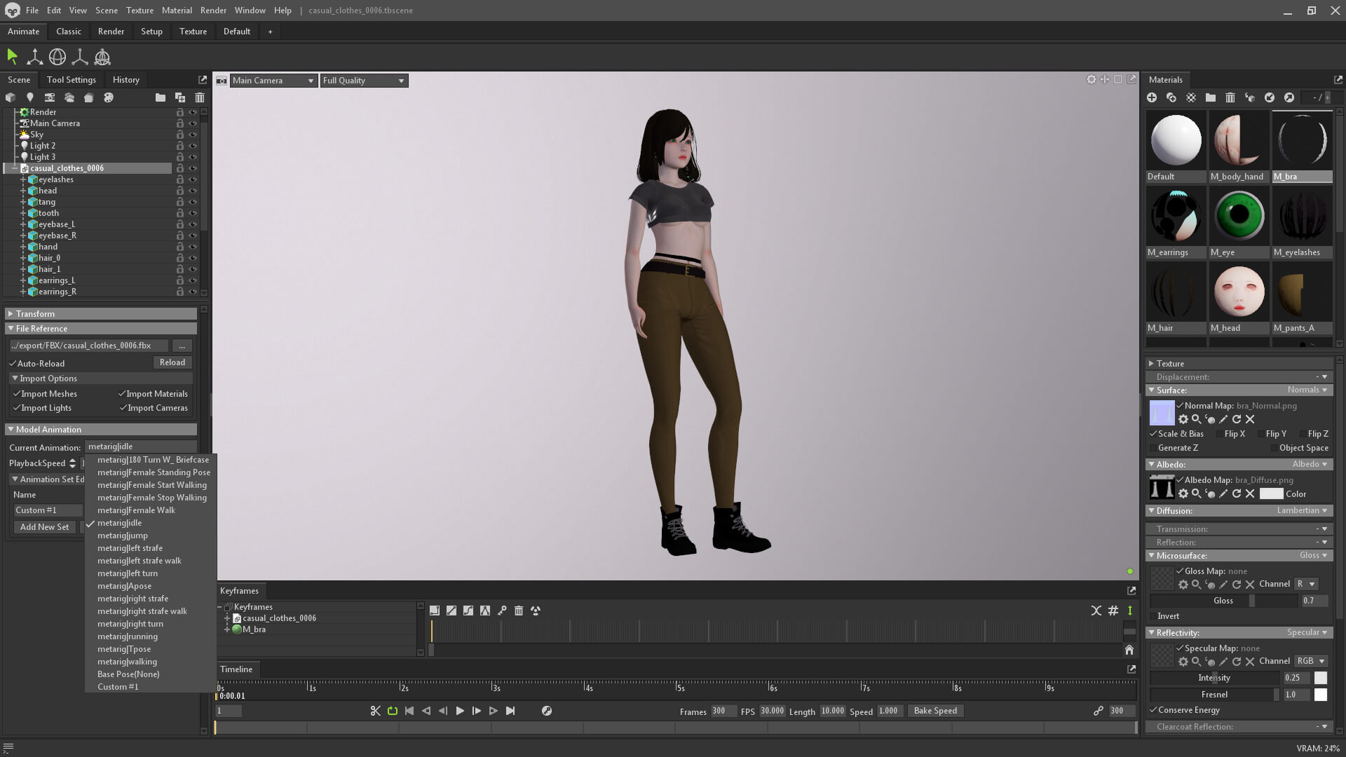 Casual Clothing 0006 - UE5 - Unity - Blender - Animated 3D Model by ...