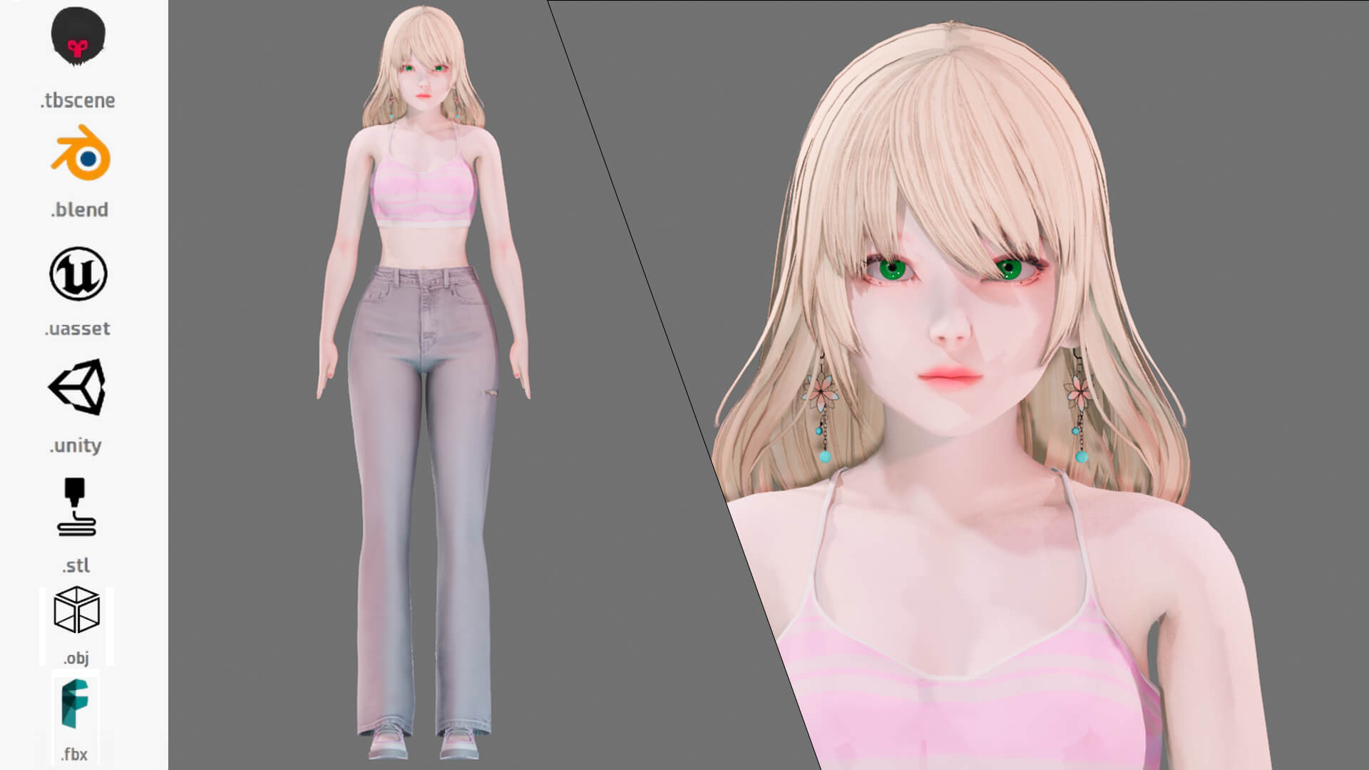 Casual Clothing 0011 Ue5 Unity Blender Animated 3d Model By Blenderanimemodel3d